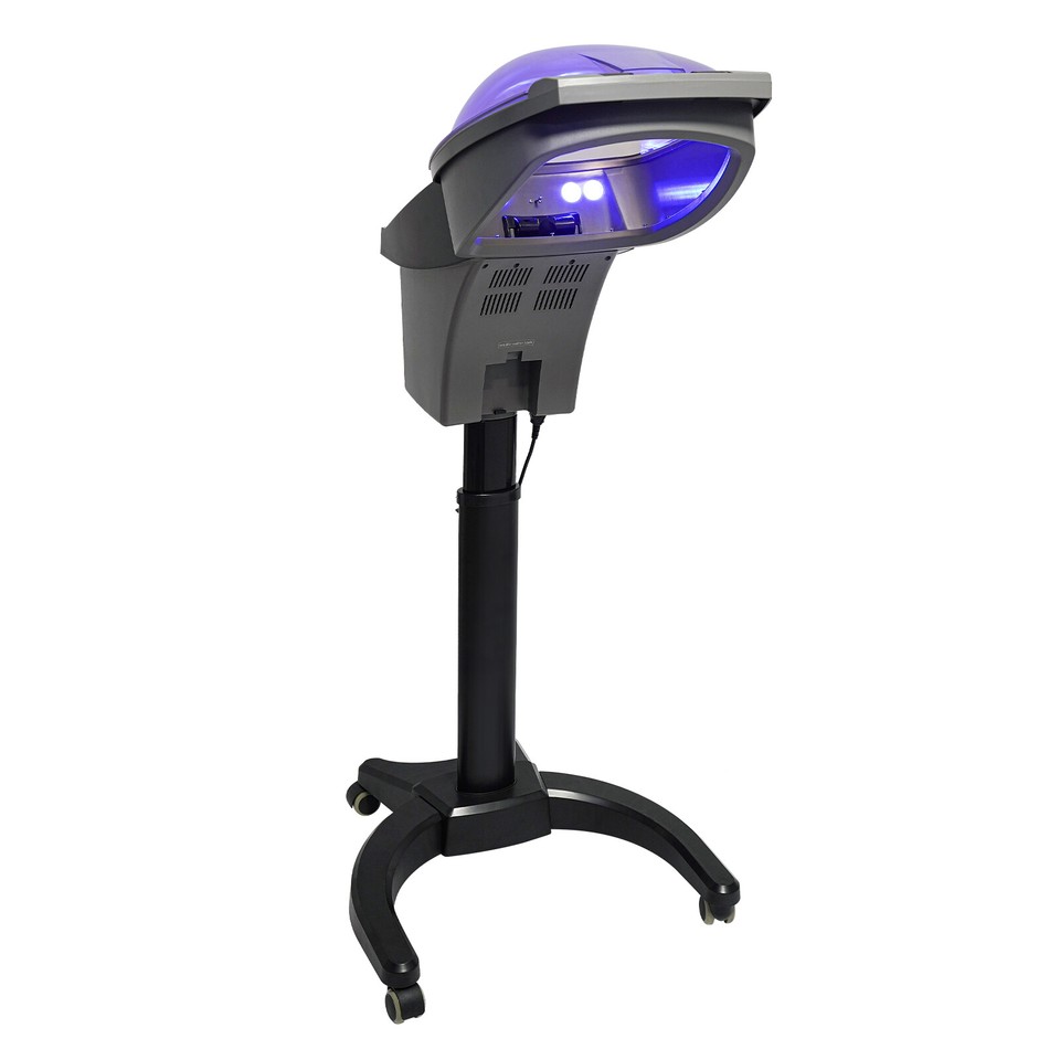 Hair Steamer Rolling Stand 7 Color Light Beauty Salon Spa Equipment ...