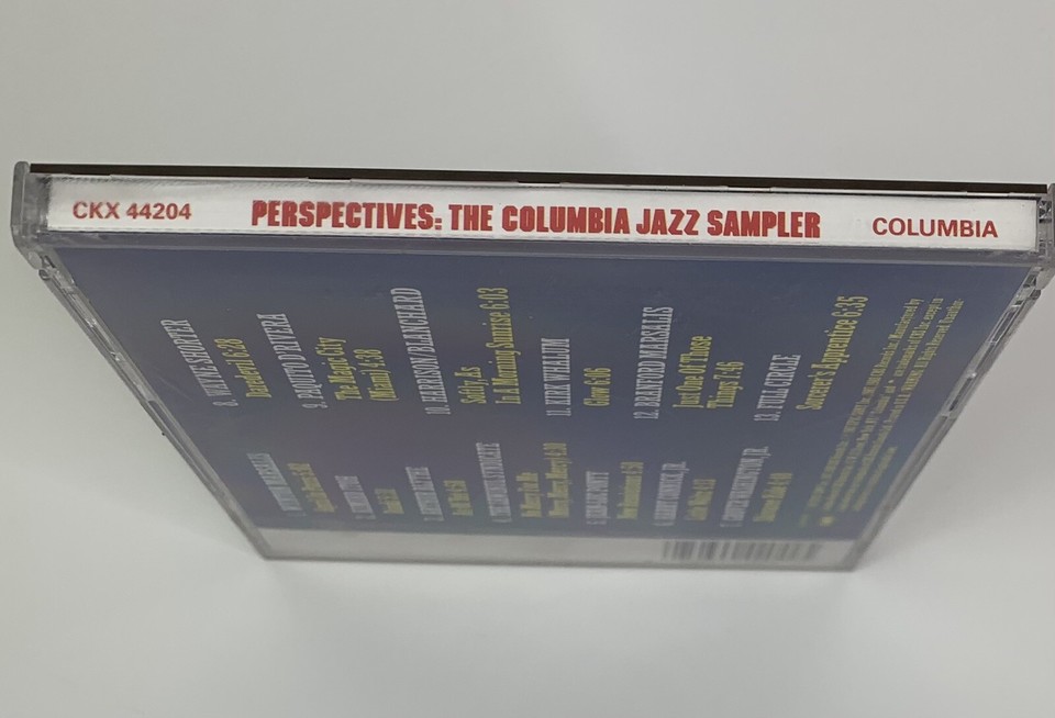 Perspectives The Columbia Jazz Sampler CD CKX44204 1988 Early DADC ...