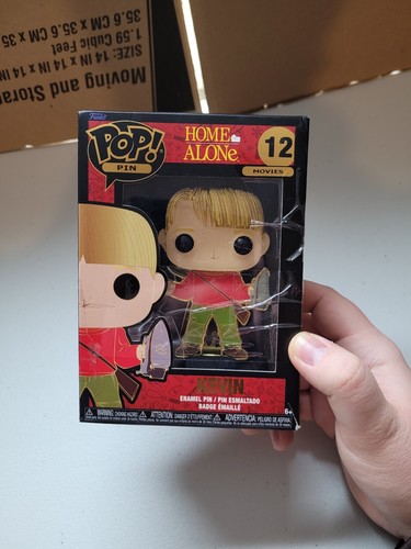 Kevin McCallister Home Alone Funko POP! Pin--Box Is Ripped But Pin Is ...