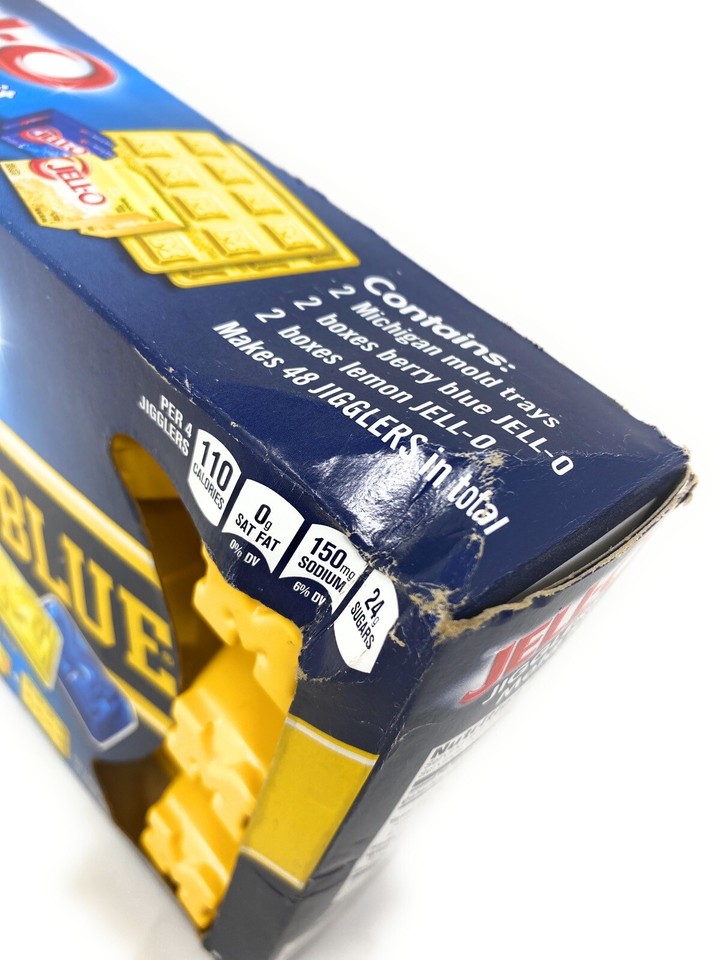 JELL-O UNIVERSITY of MICHIGAN Go BLUE JIGGLERS MOLD KIT U of M Jello ...