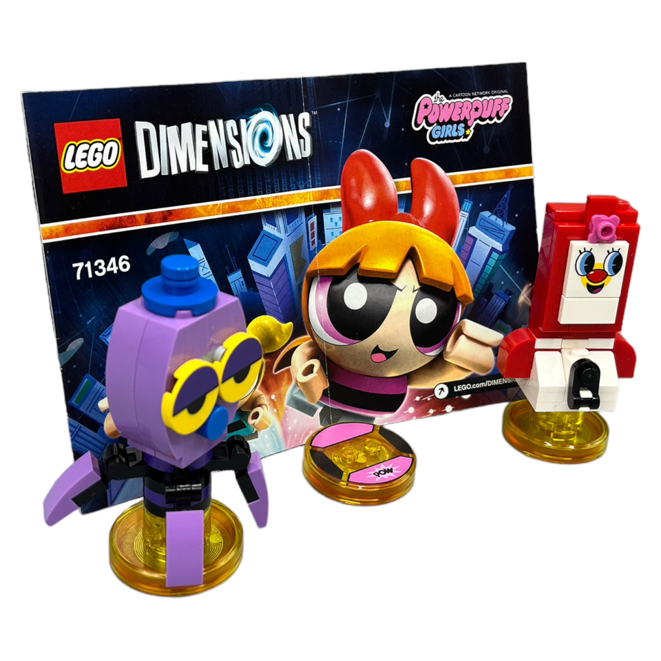 LEGO DIMENSIONS 71346 The Powerpuff Girls Team Pack Toy Tag Octi ...