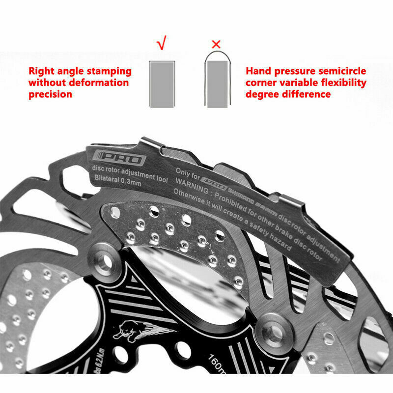 UK MTB Bike Floating Disc Brake Rotor 6 Bolt 140/160/180/203mm for ...