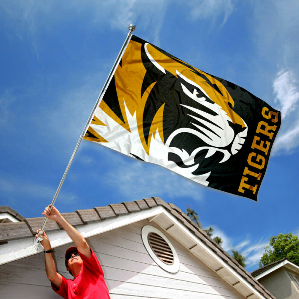 Missouri Mizzou Tigers Bold Logo NCAA Flag Tailgating Banner | eBay
