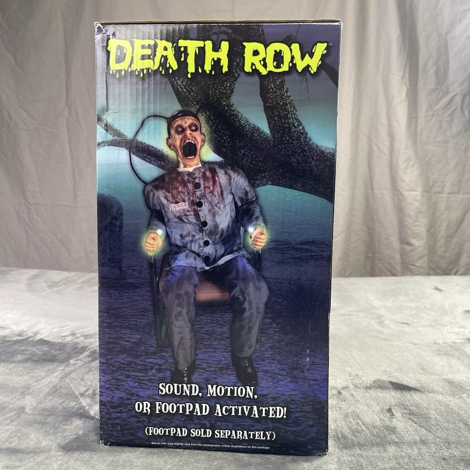 Spirit Halloween Death Row Prisoner Animated Animatronic Prop Tested ...