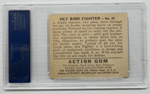1938 Goudey Action Gum (R1) Sky Bird Fighter #20 PSA 6 | eBay