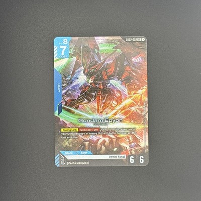 Gundam Epyon - Gundam Dual Impact GD02-002 LR | eBay