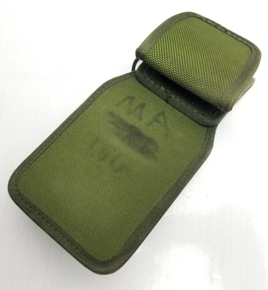 USGI Military Bianchi Green Radio Pouch Pocket with Swivel US Army USED ...