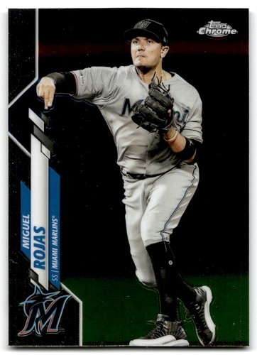2020 Topps Chrome Miguel Rojas Baseball Cards #105 | eBay