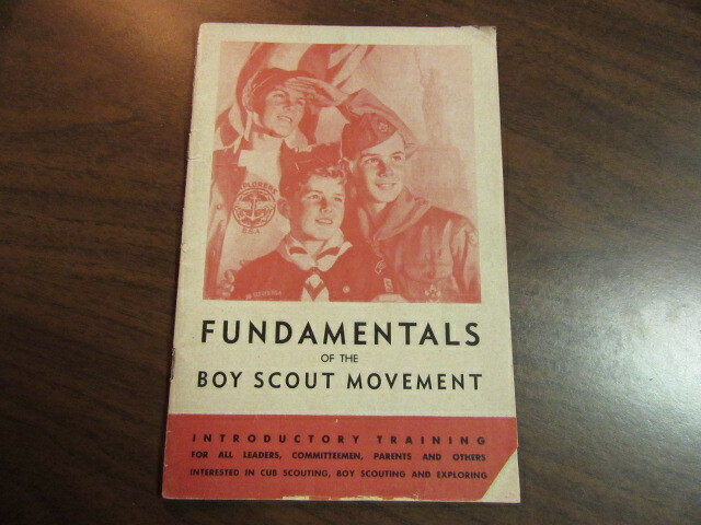 Fundamentals of the Boy Scout Movement, Jan. 1950 Printing eb27 | eBay