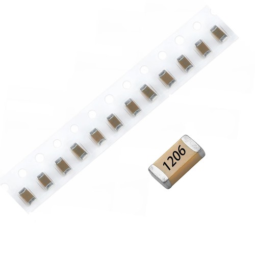 1206 SMD Capacitors MLCC Surface Mount Ceramic Chip Range ( 1PF to ...