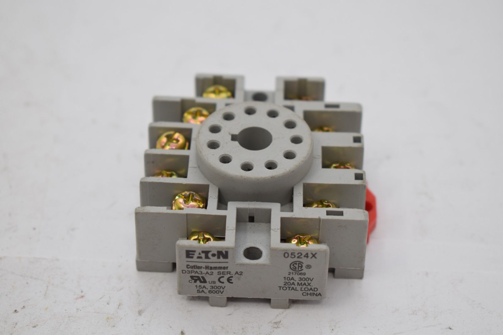 Eaton - Cutler Hammer D3PA3 Relay Socket 11 Pin 3 Pole Ser. A2 | eBay