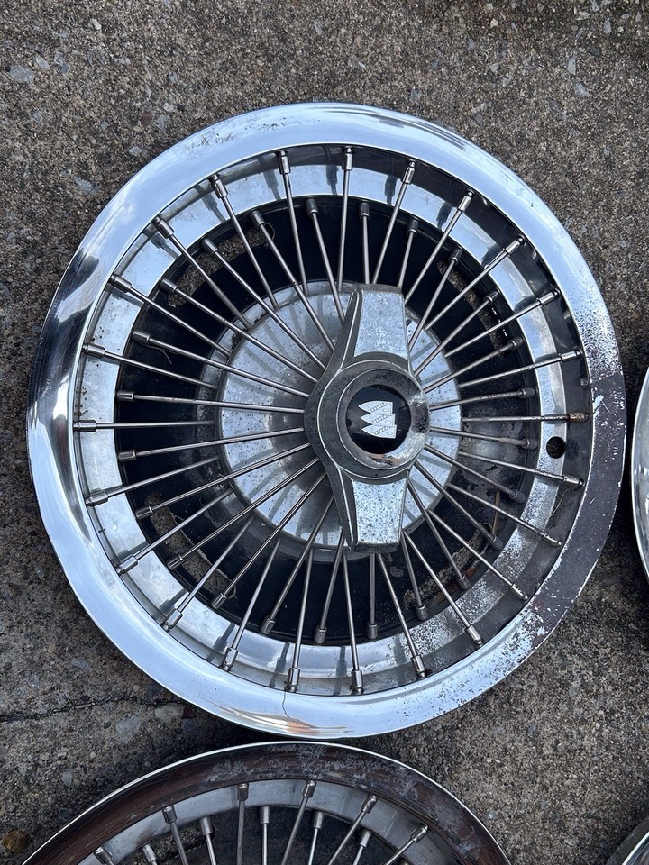 Buick Wire Wheel Hubcaps 15" 1963 - 67 Riviera Lesabre | eBay