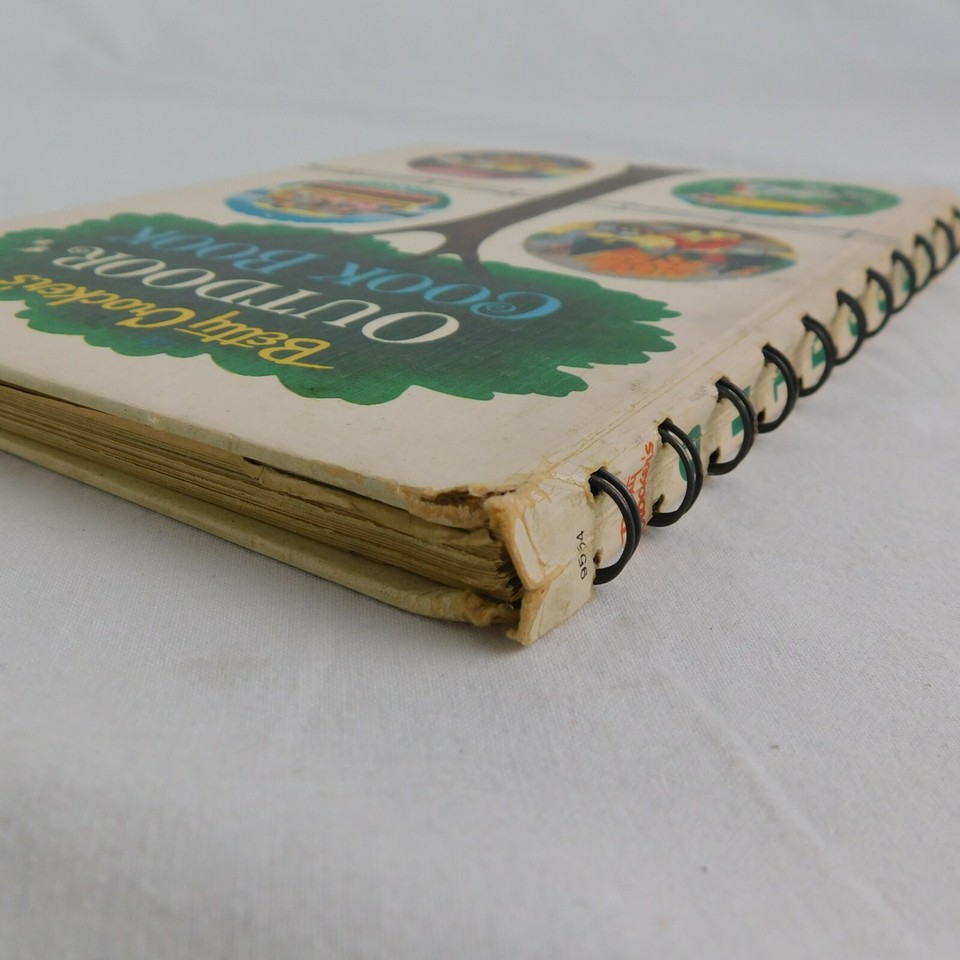 Betty Crocker's Outdoor Cook Book Wire Bound 1961 Golden Press ...