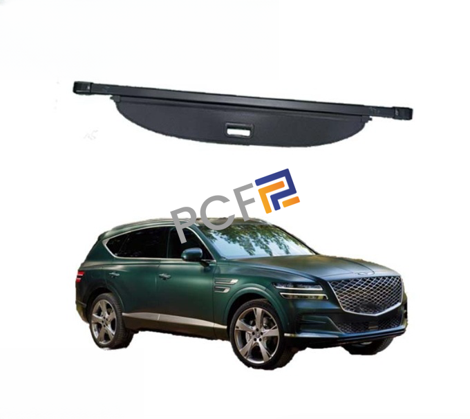 Black Retractable Cargo Cover for Genesis GV80 2023 Rear Trunk Shade OE ...