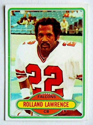 Rolland Lawrence #37 Topps 1980 Football Card (Atlanta Falcons) *VG | eBay