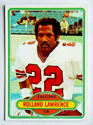 Rolland Lawrence #37 Topps 1980 Football Card (Atlanta Falcons) *VG | eBay
