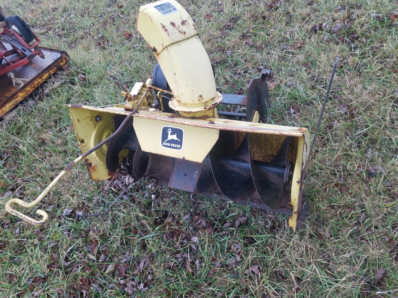 John Deere Snow Blower Attachment for Tractor Models110 112 210 212 214 ...