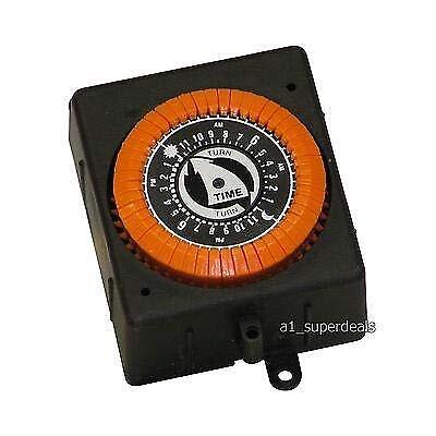 Intermatic PB914N Timer 20A Panel Mount 24HR 208-277V | eBay