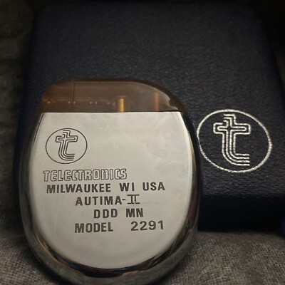 RARE Australian Pacemaker by TELECTRONICS Demo Model 2291 - WITH OG ...