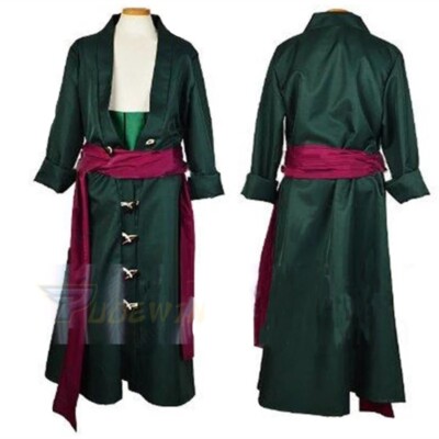 Roronoa Zoro Cosplay Costume Clothes Full Set Custom Made | eBay