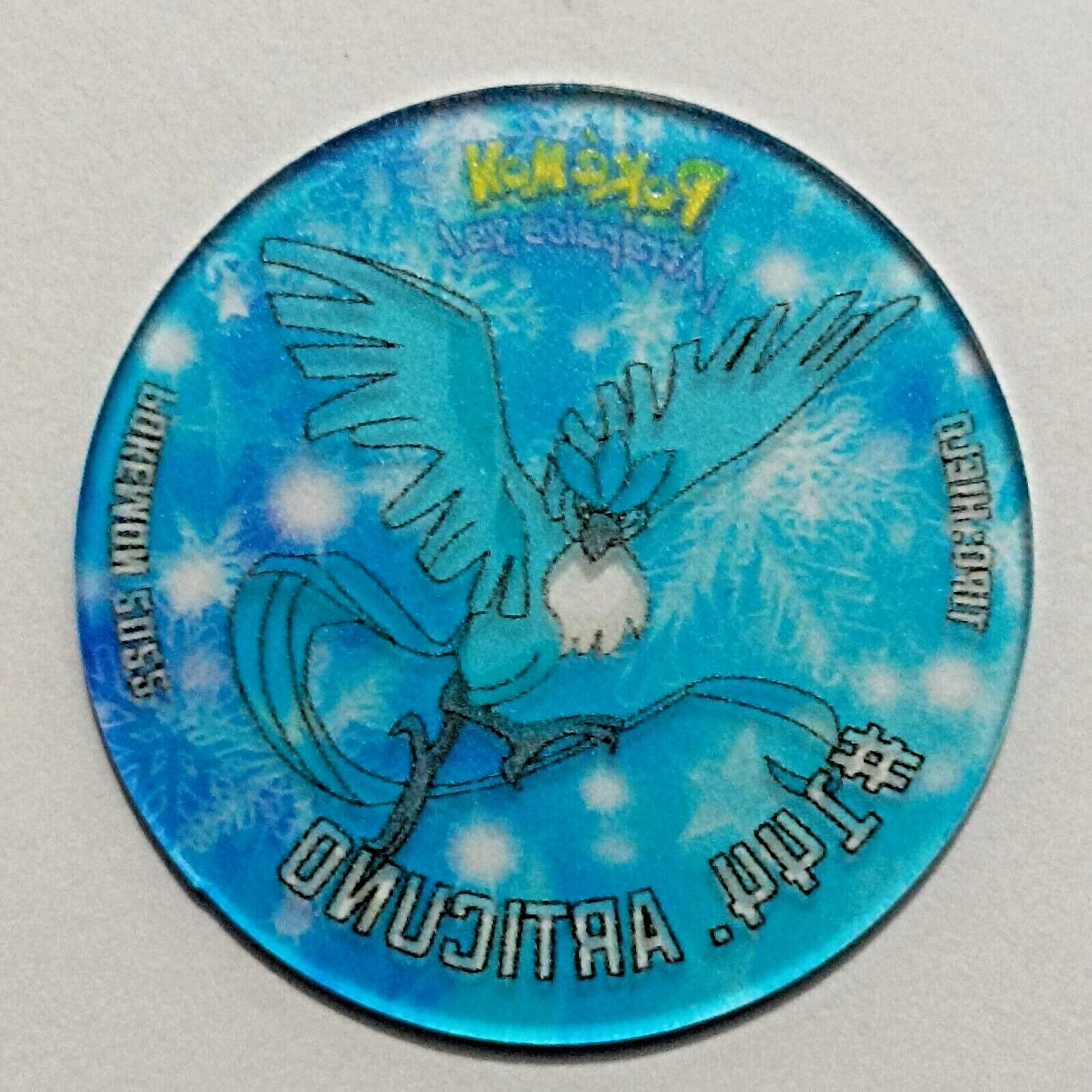 TAZO POKEMON Acrylic #144 ARTICUNO 2022 Kanto PERU South America Pogs ...