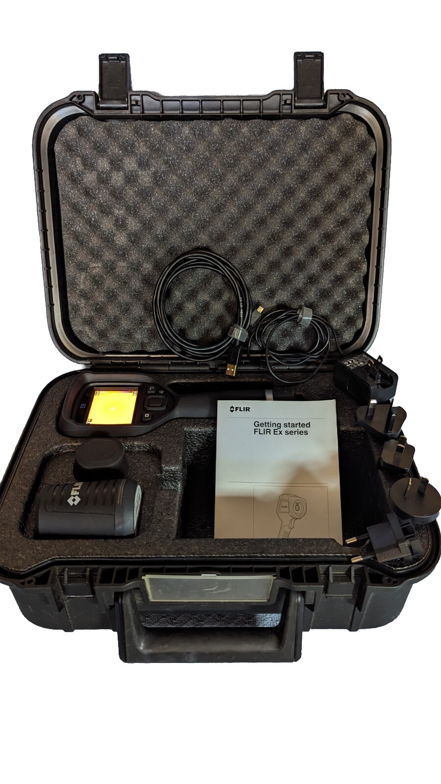 FLIR E8 XT WiFi THERMAL IMAGER CAMERA IR FLIR-E63900 2 Batteries ...