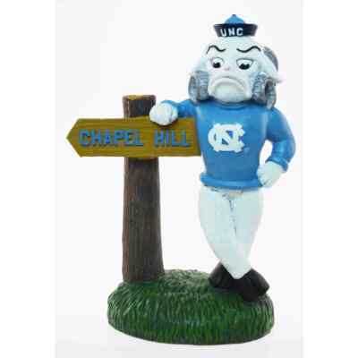 North Carolina Tarheels UNC Table Top Mascot Figurine to Chapel Hill 10 ...