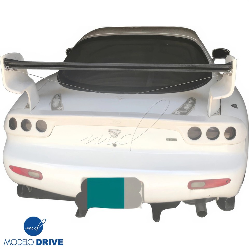 ModeloDrive FRP RAME 6-Hole Duckbill Spoiler Wing (FD3S) for RX-7 Mazda ...