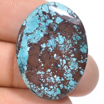 Natural Magnesite Turquoise Oval Shape Cabochon Gemstone 31 Ct ...