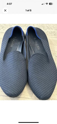 Rothy’s The Loafer In Navy Women’s Size 8 Machine Washable | eBay