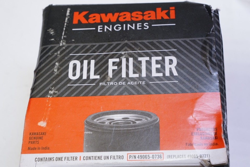 Lot of 11 Genuine Kawasaki 49065-0736 Oil Filter Replaces 49065-7007 ...