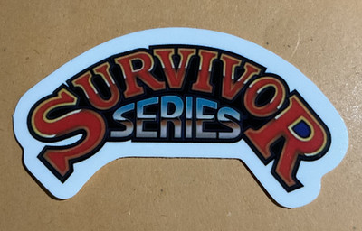 Classic WWF Survivor Series Wrestling Sticker Logo 1980s/90s WWE | eBay