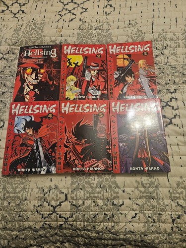 Hellsing Manga Volumes 1-6 ( English First Editions) ( 1 is in color ...