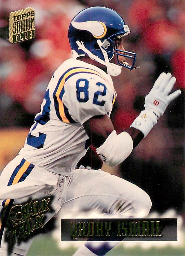 QUADRY ISMAIL 1994 Topps Stadium Club CHALK TALK #72 Vikings | eBay