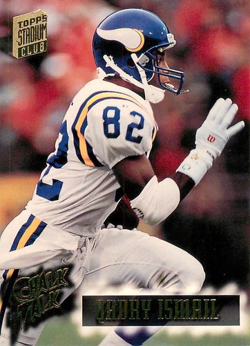 QUADRY ISMAIL 1994 Topps Stadium Club CHALK TALK #72 Vikings | eBay ...