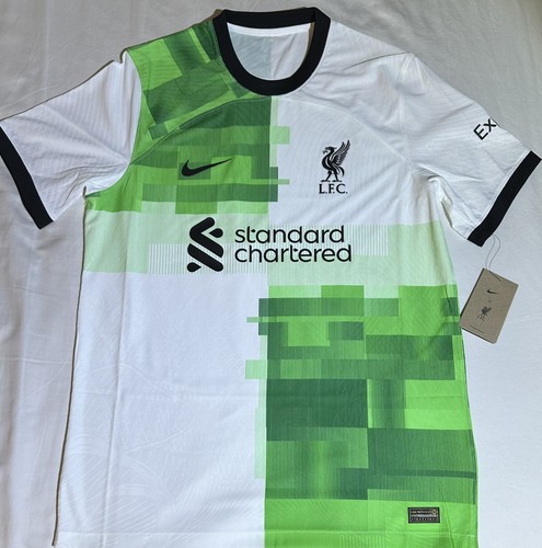 Nike Liverpool FC Dri-Fit ADV Green 3rd Soccer Jersey DX2617-101 Men’s ...