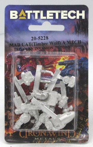 Battletech 20-5228 Mad Cat (Timber Wolf) A Mech (TRO Clan Invasion ...