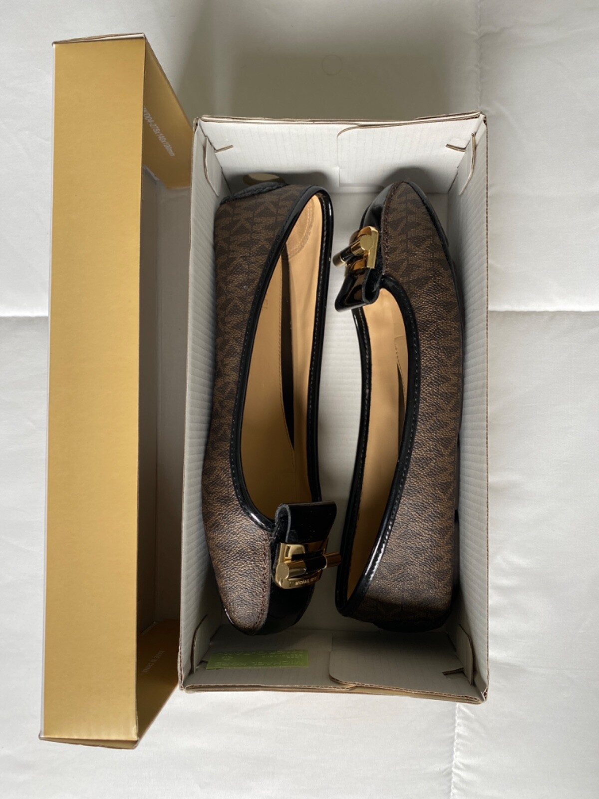 Michael Kors Flats - Gloria Moc Mini Mk Logo Flats - … - Gem