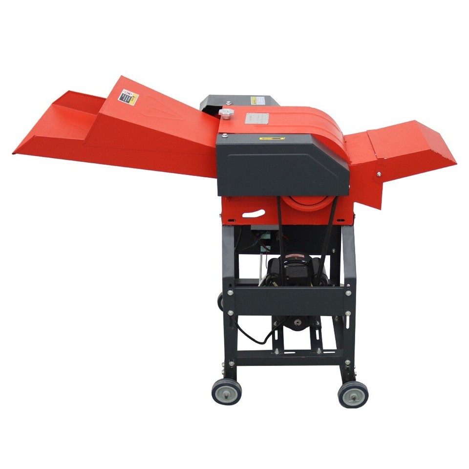 Electric Hay Cutter Straw Grass Crusher Pulverizer Shredder 110V 4 ...