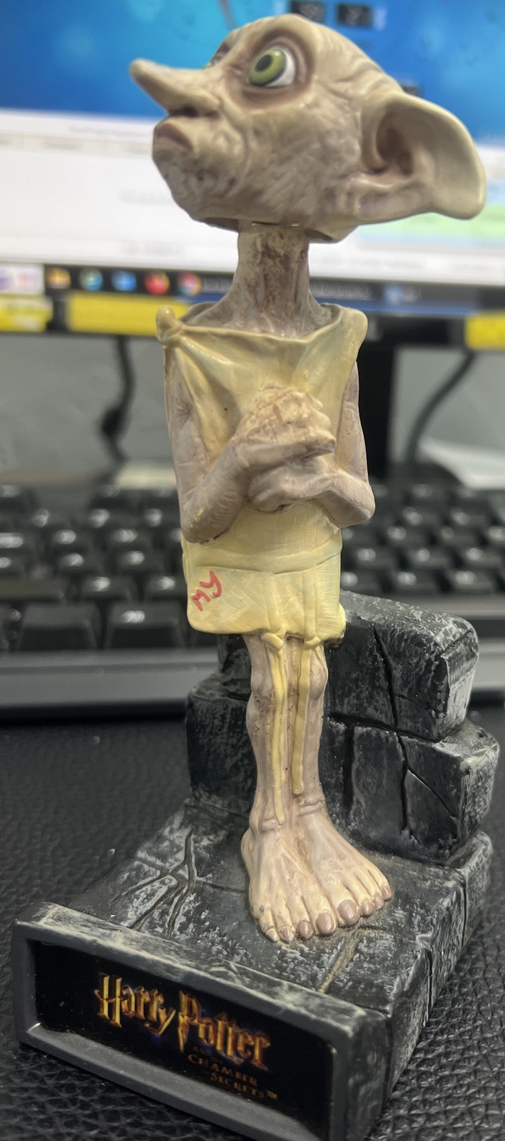 DOBBY THE ELF BOBBLEHEAD HARRY POTTER THE CHAMBER OF SECRETS MOVIE ...