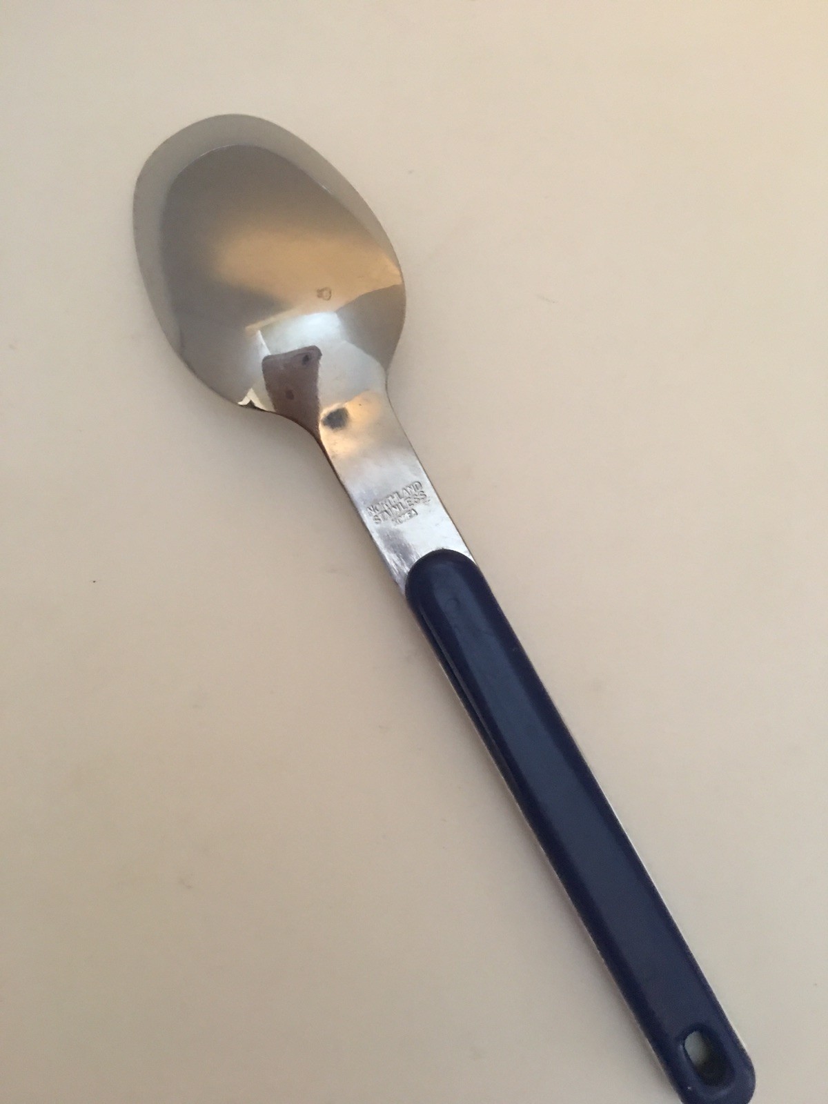 Oneida Northland Stainless COLORMATE NAVY Blue Plastic TEASPOON 6" | eBay