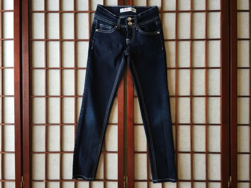 Denim Deva Skinny Stretch Jean Girls Sze 8 Waist 23 Ins 23 Cotton Blend ...