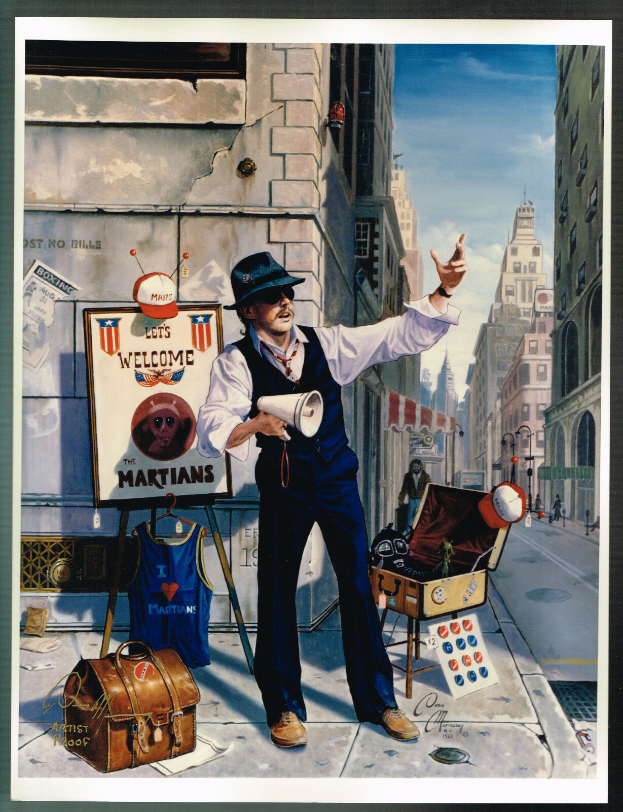 Let's Welcome The Martians by Dean Morrissey Signed Artist Proof | eBay