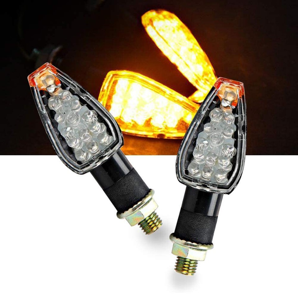 Motorcycle Mini LED Turn Signals Lights Indicator For Suzuki DRZ400 ...