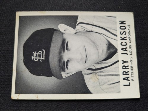 1960 Leaf Baseball Card # 15 Larry Jackson - St. Louis Cardinals (VG/EX ...