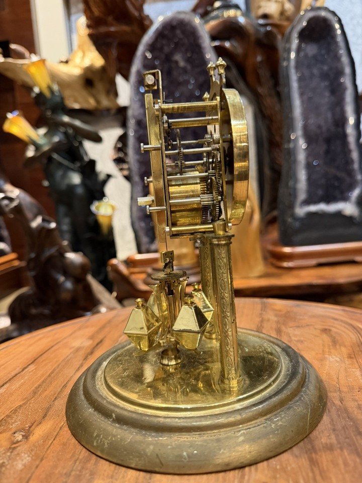 German 400 Day Anniversary Clock WORKING then stop withll key included ...