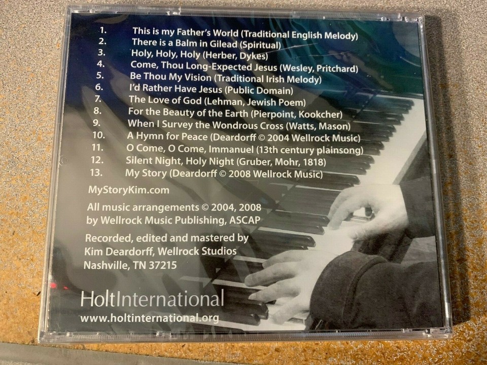 Kim Deardorff - My Story Inspirational Solo Piano CD New Sealed | eBay