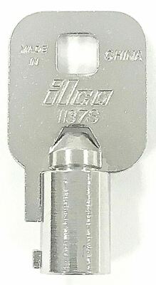 1 Beaver Gumball Machine Lock Key Tubular Round Blank Blanks Keys 1137S ...