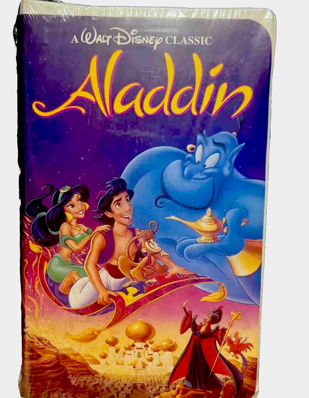Aladdin Hard to find rare sealed VHS New Sealed Disney 717951662033 | eBay