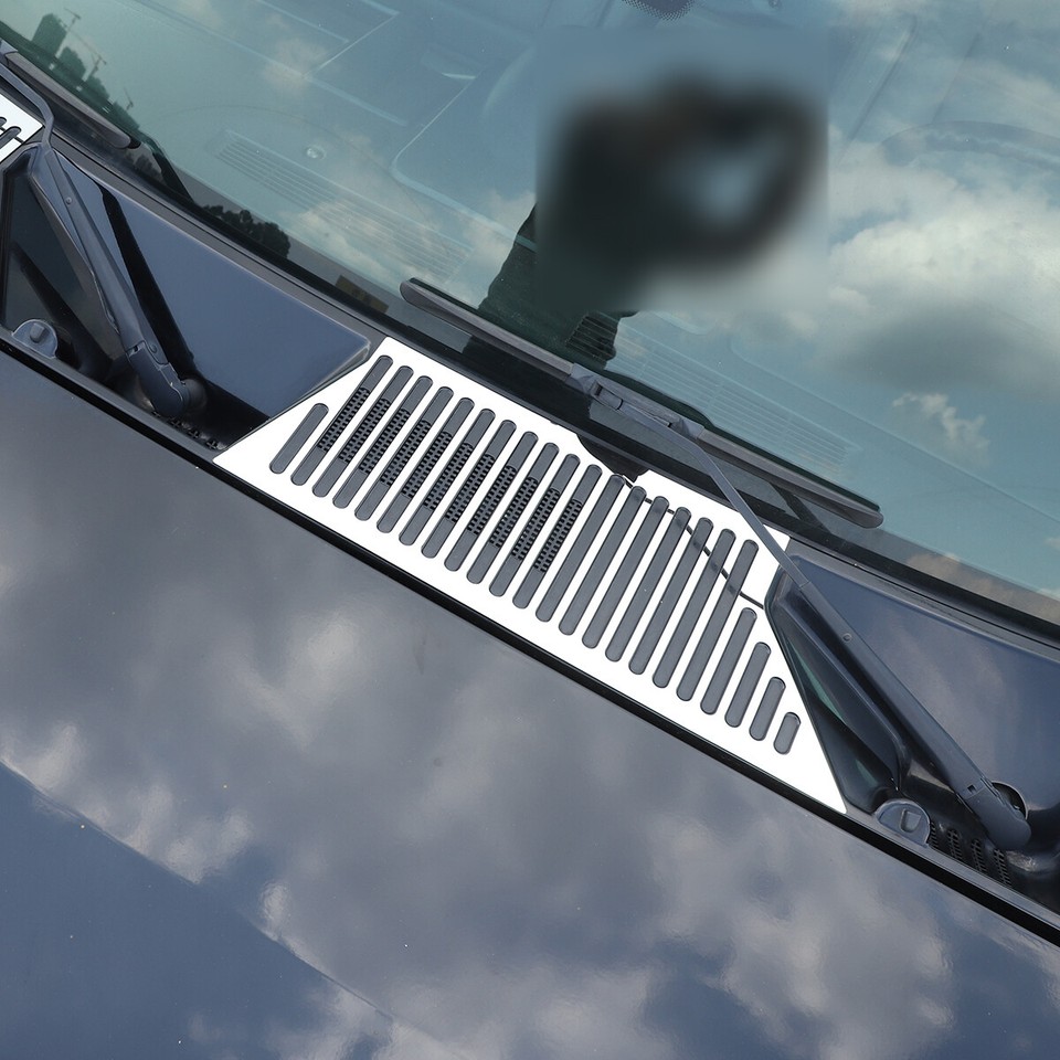 For Hummer H2 2003-2009 Hood Vent Trim Cover Stainless Steel Silver ...